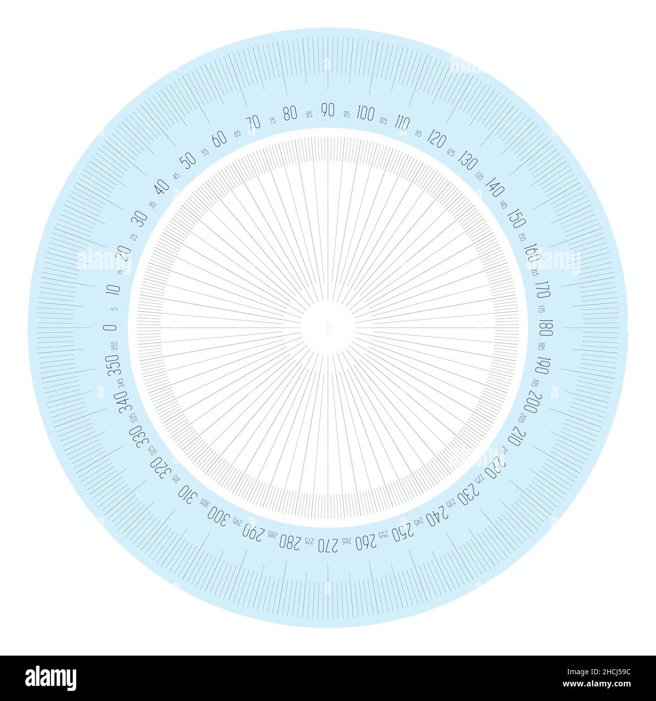Printable Protractor 360 Pdf