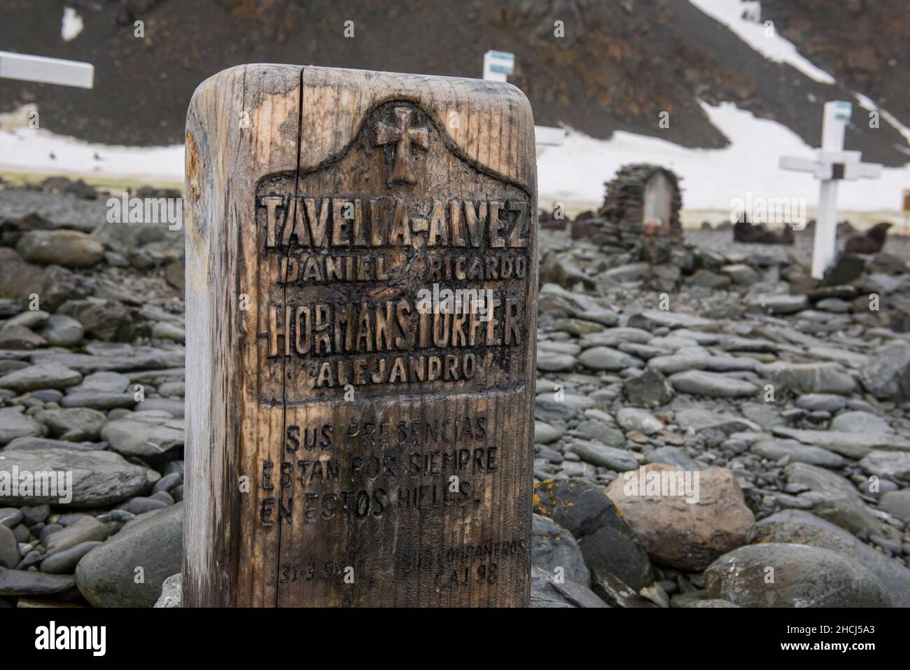 Antarctica, South Orkney Islands, Laurie Island, Orcadas Station ...