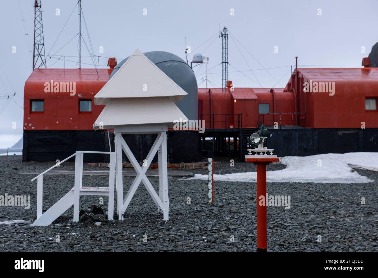 Antarctica, South Orkney Islands, Laurie Island, Orcadas Station ...