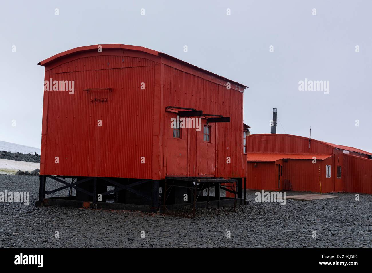 Antarctica, South Orkney Islands, Laurie Island, Orcadas Station ...