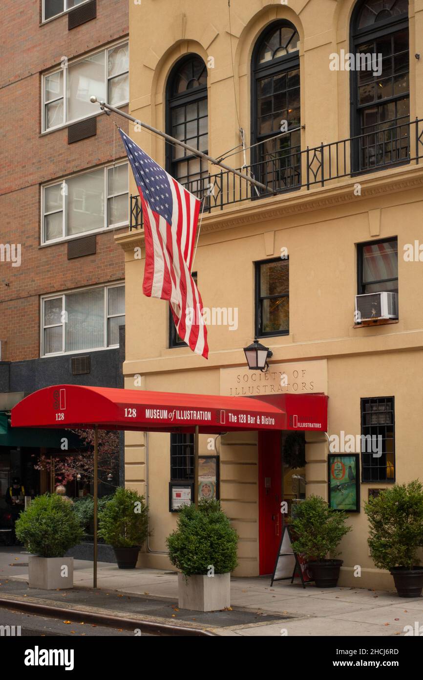 Museum of Illustration at the Society of Illustrators building ...