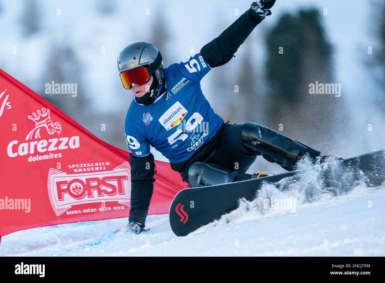 ANDERSON Jasey Jay (CAN) competing in the Fis Snowboard World Cup 2022 ...