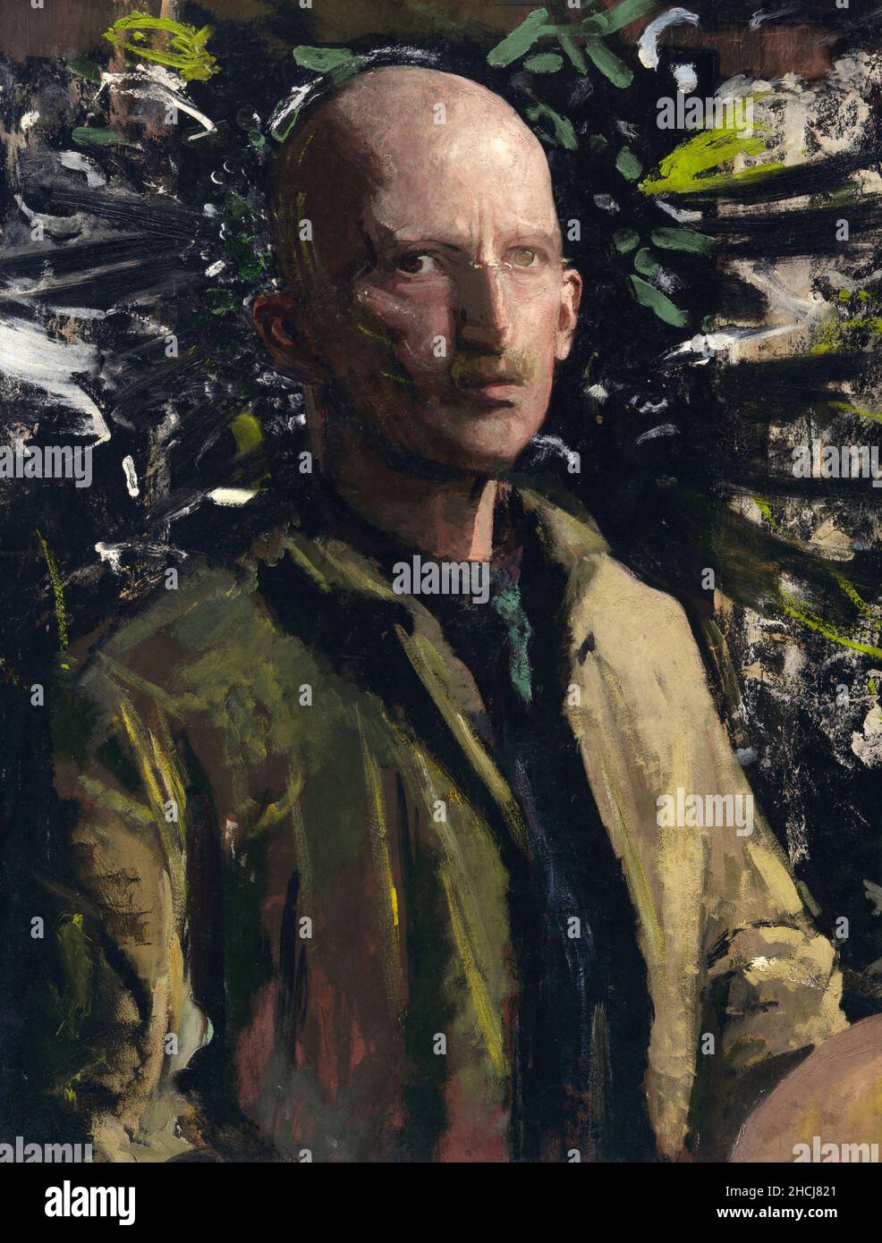 Abbott Handerson Thayer Self-Portrait (1920) painting in high ...