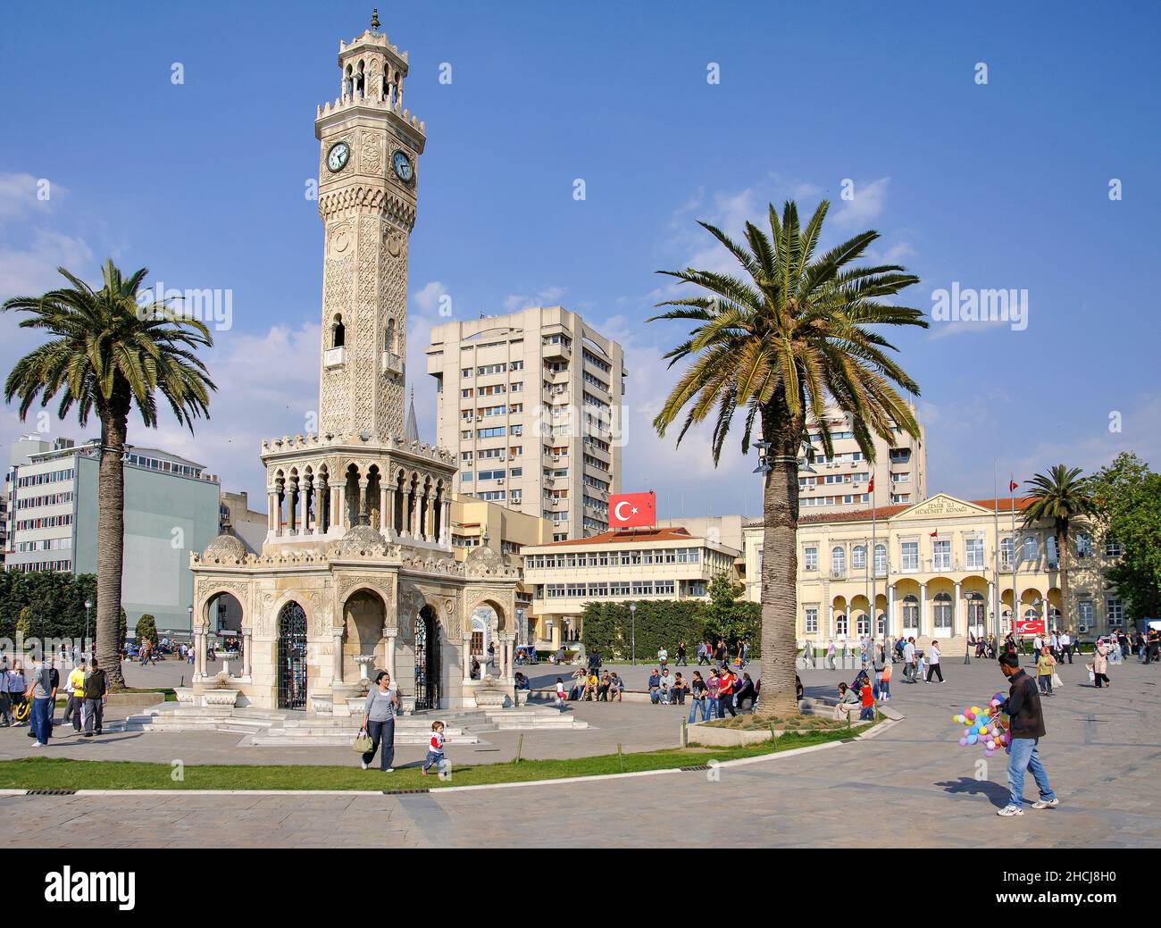 Izmir Clock Tower, Konak Square, Konak District, Izmir, Izmir Province ...