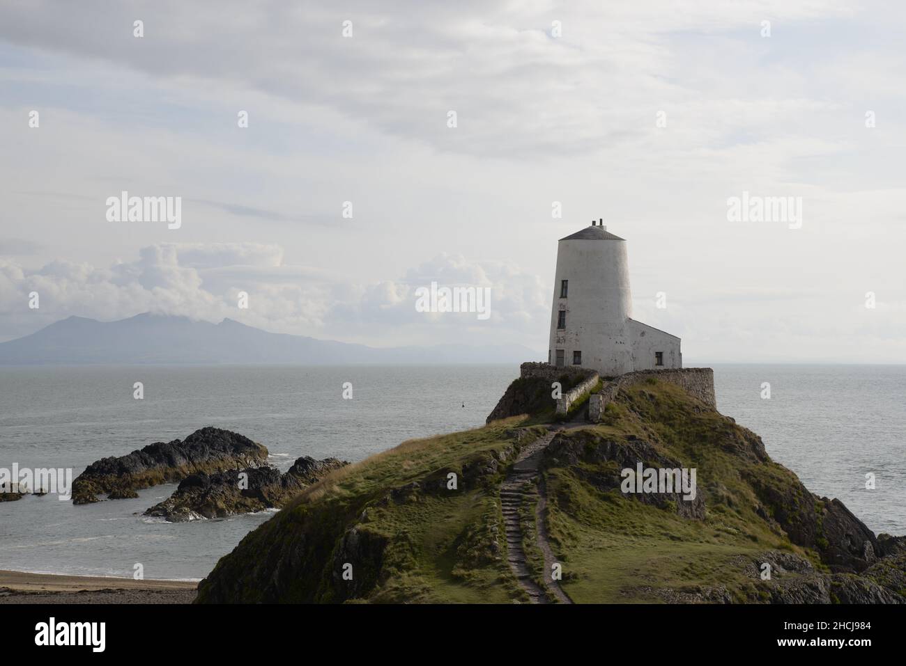 Twr mawr lighthouse tower hi-res stock photography and images - Alamy