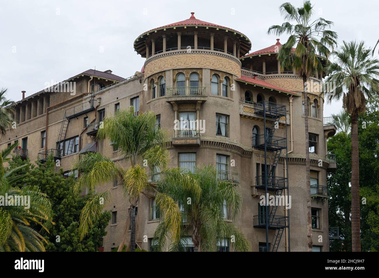 The Castle Green in Pasadena. The building is a Nationally Registered ...