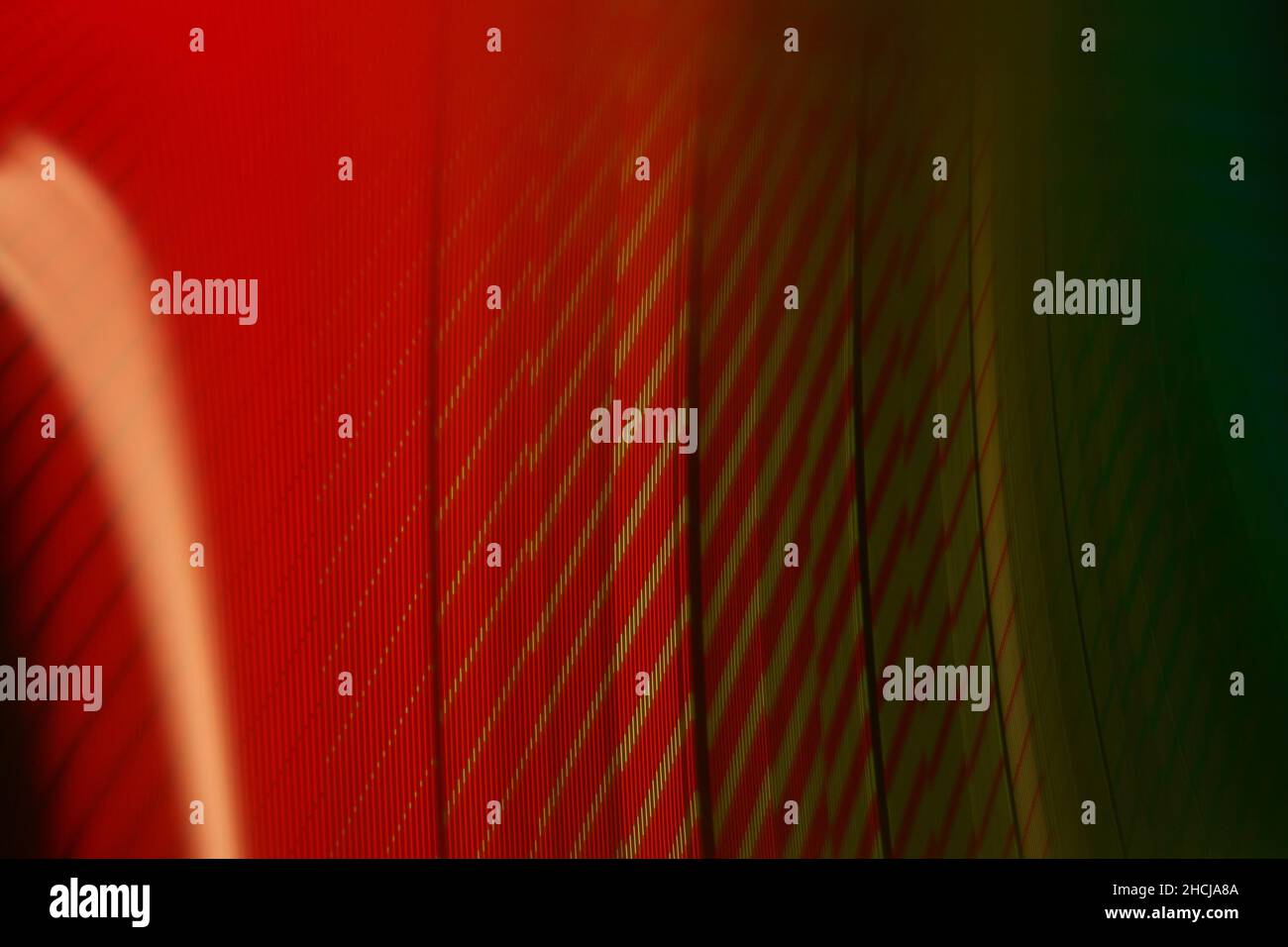 A pattern of red light, a section of the electromagnetic spectrum Stock ...