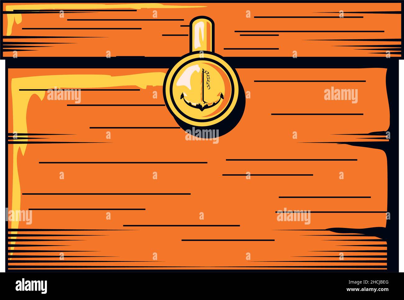 wooden chest treasure Stock Vector Image & Art - Alamy