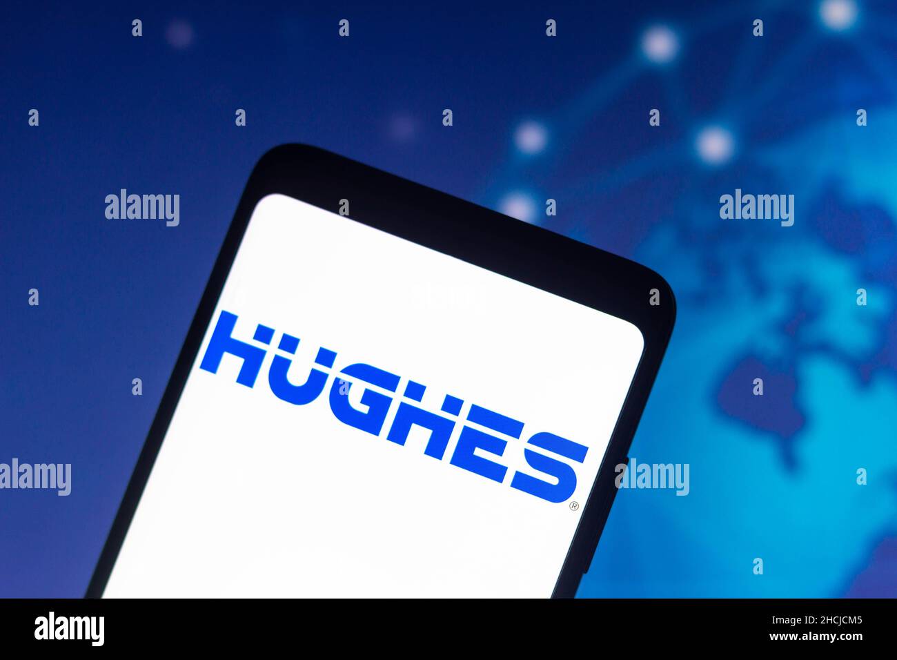 Brazil. 29th Dec, 2021. In this photo illustration, the Hughes ...