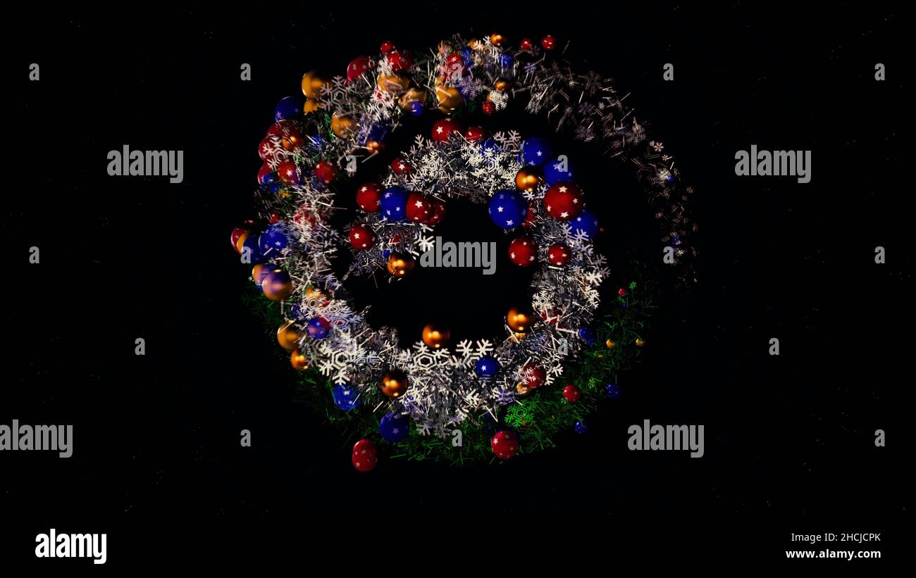 Animation green light trail spinning hi-res stock photography and ...