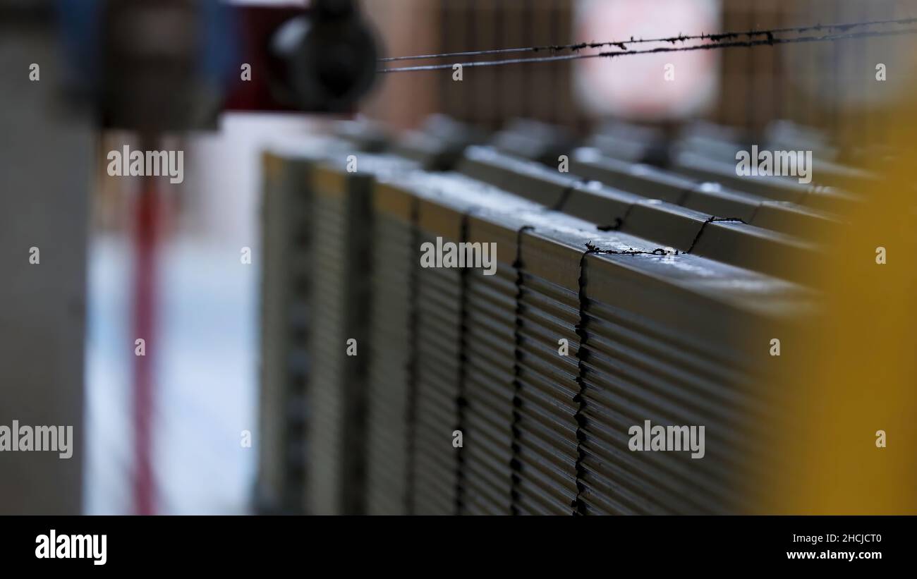 Hollow blocks production hi-res stock photography and images - Alamy