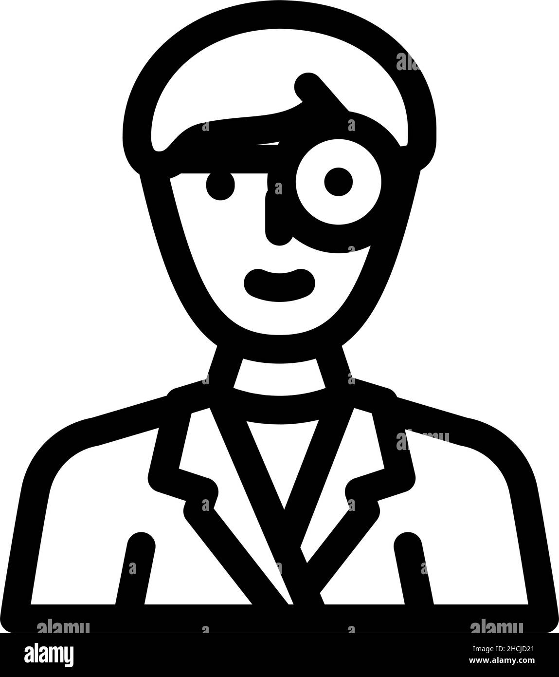 ent doctor line icon vector illustration Stock Vector Image & Art - Alamy