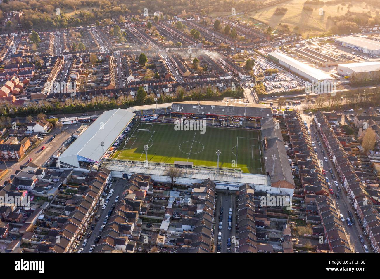 Luton town fc at kenilworth road hi-res stock photography and images ...