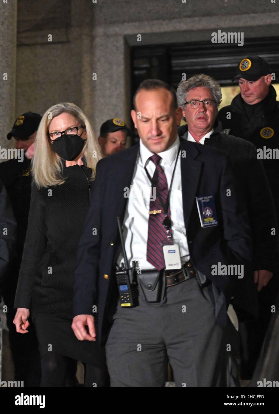 Defense attorneys Laura Menninger (left) and Jeffrey Pagliuca (middle ...