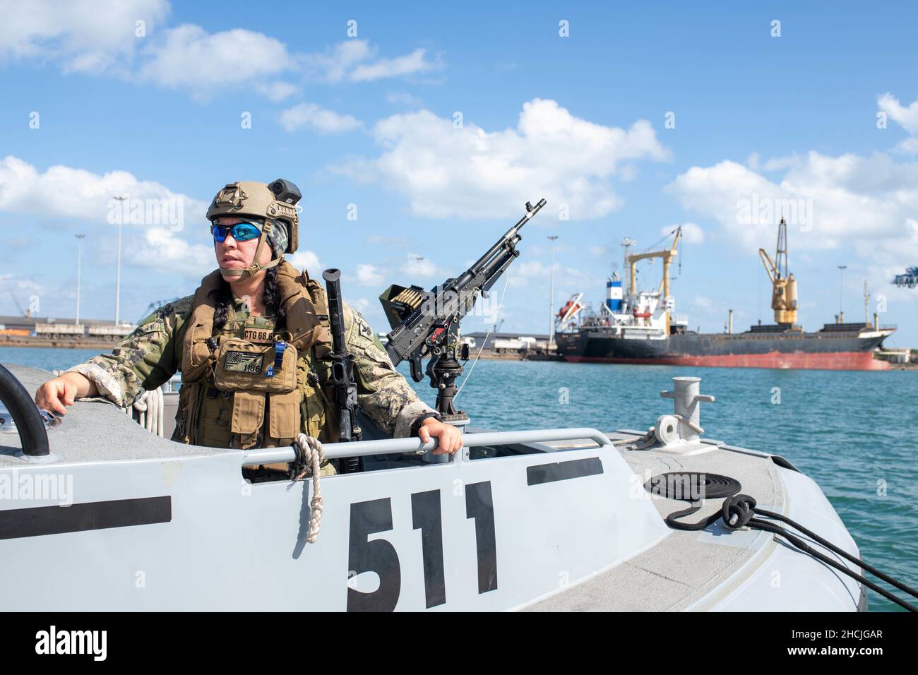 PORT DE PECHE, Djibouti (Dec. 26, 2021) – U.S. Navy Master-at-Arms 1st ...