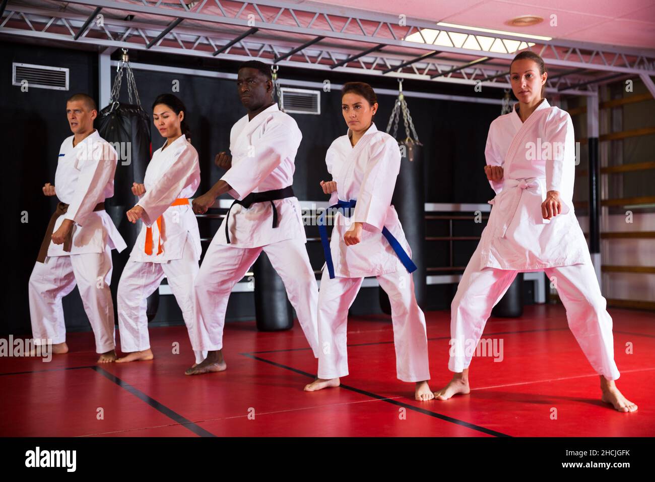 Karate lesson hi-res stock photography and images - Alamy