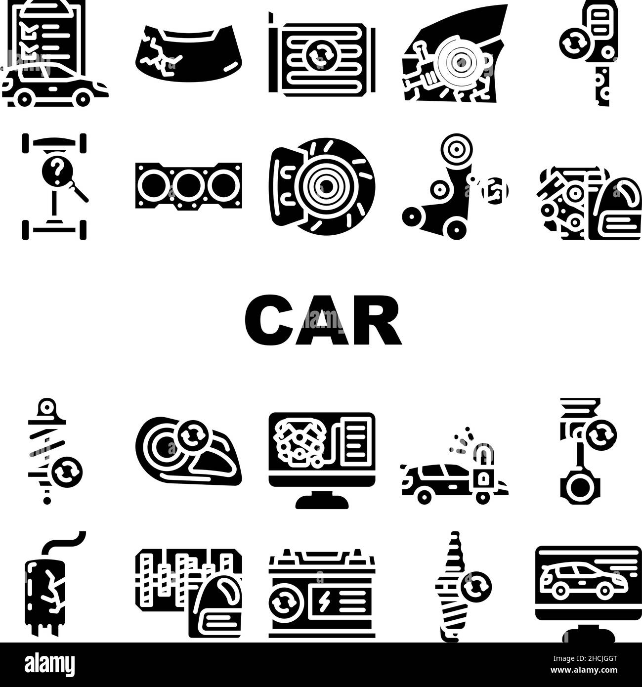 Digital car maintenance Black and White Stock Photos & Images - Alamy