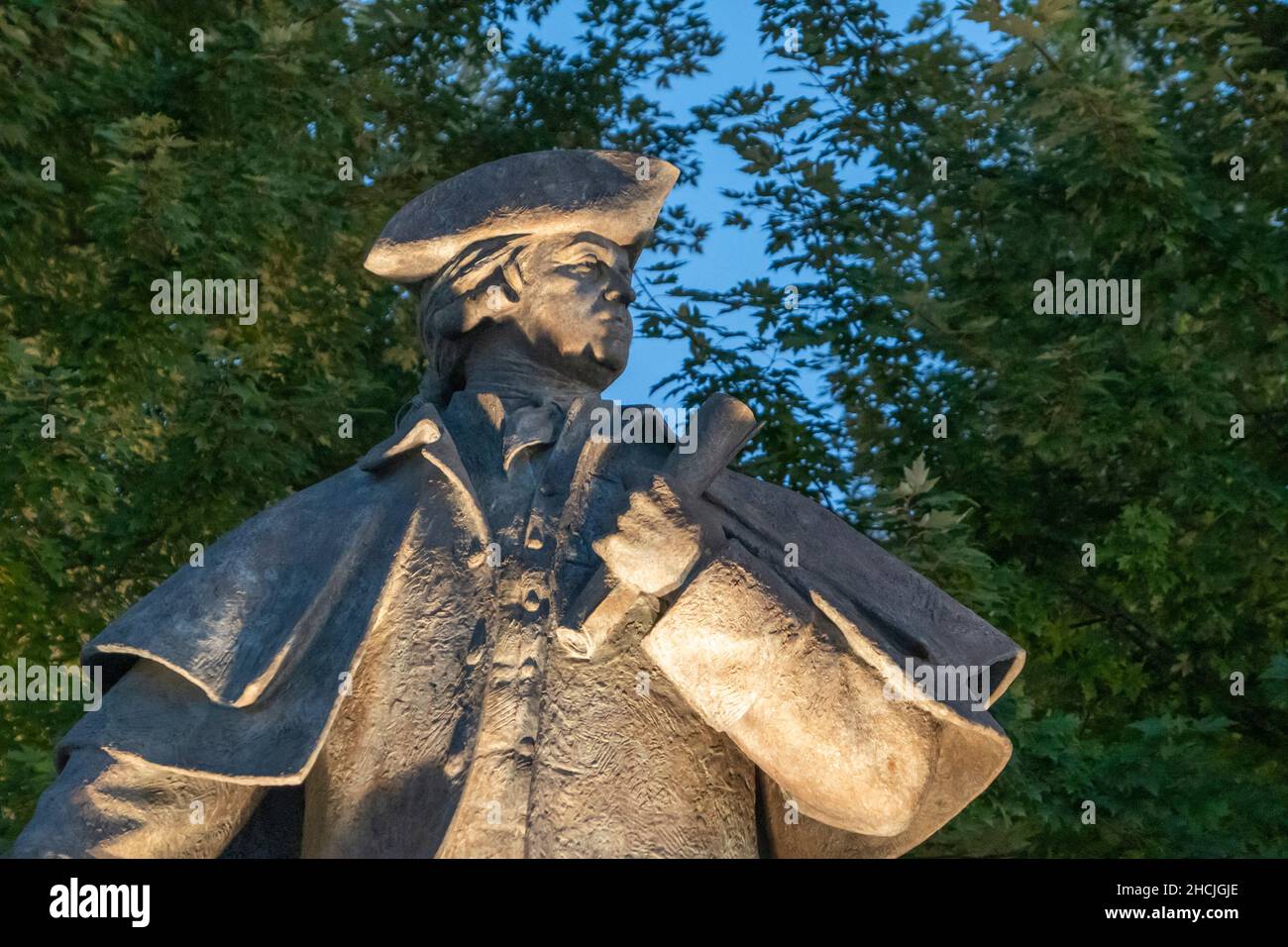 John adams statue quincy center hi-res stock photography and images - Alamy