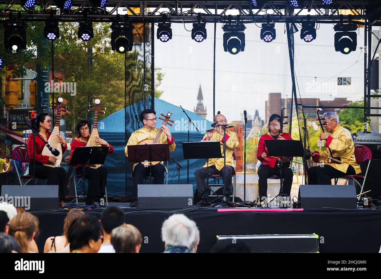 Toronto, Canada - 08 19 2018: Traditional Chinese music performers on ...
