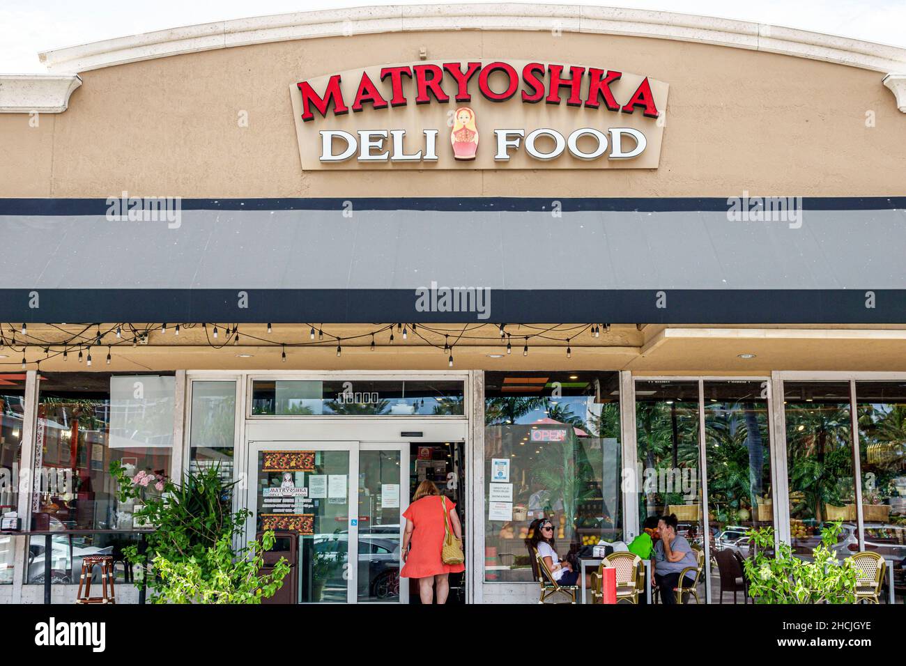 Miami Sunny Isles Beach Florida Matryoshka Deli Foods business Russian ...