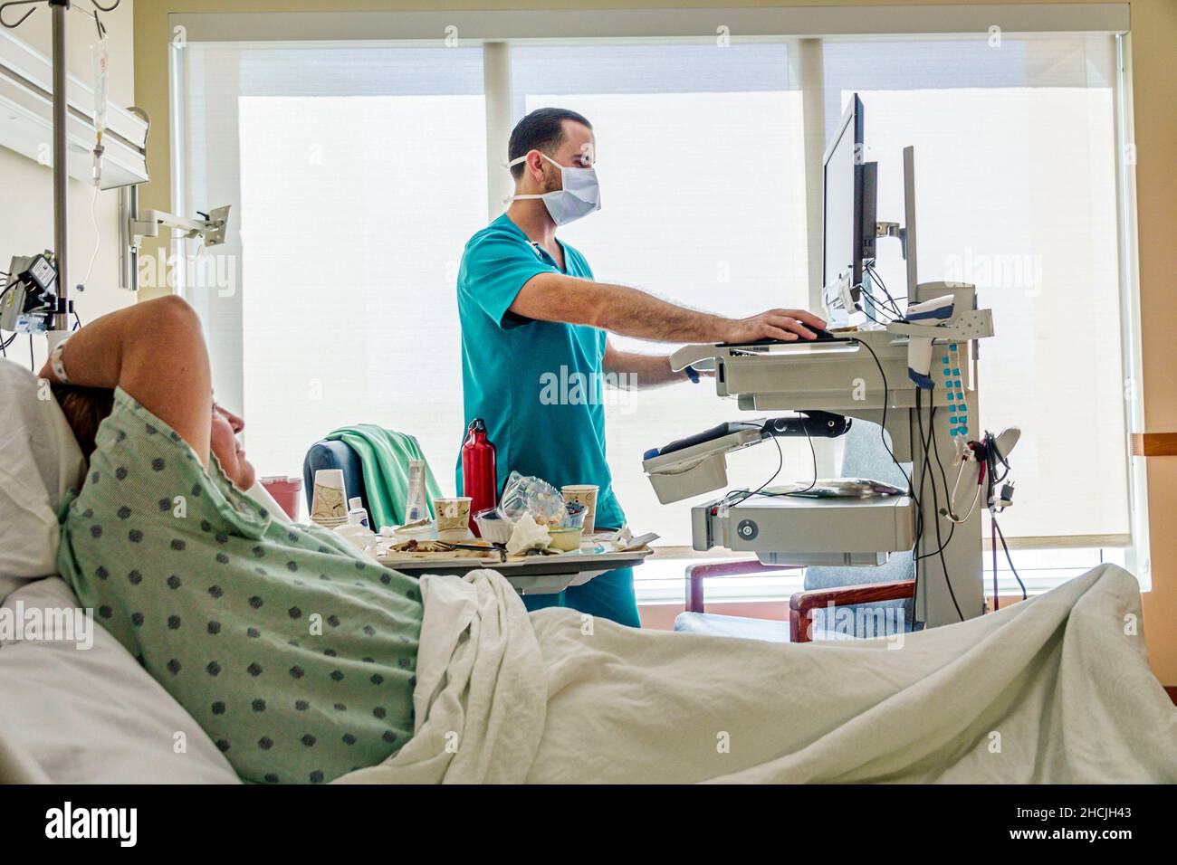 Miami Beach Florida Mt. Mount Sinai Medical Center centre hospital ...