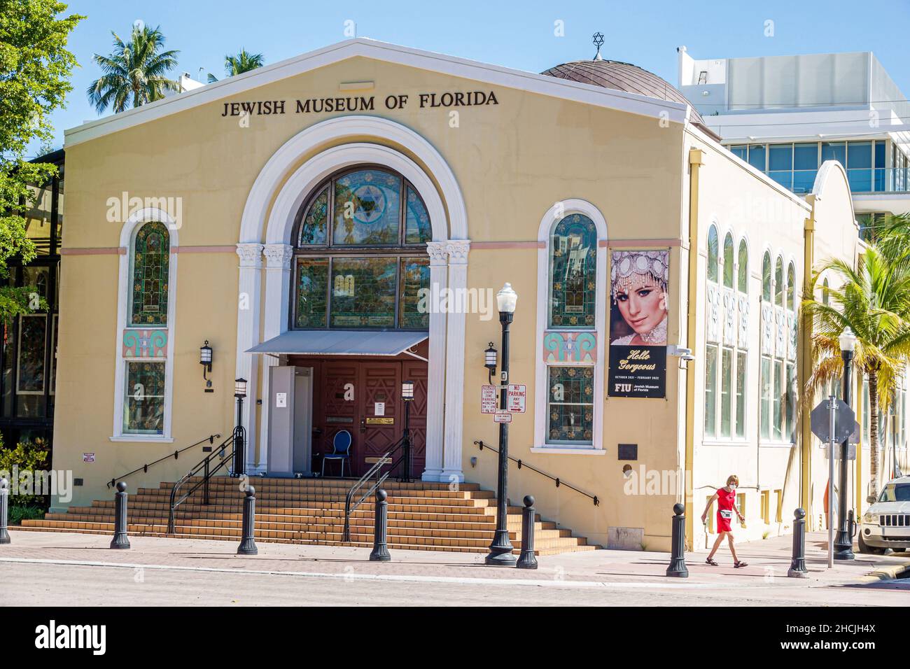Miami Beach Florida South Beach Jewish Museum of Florida outside ...
