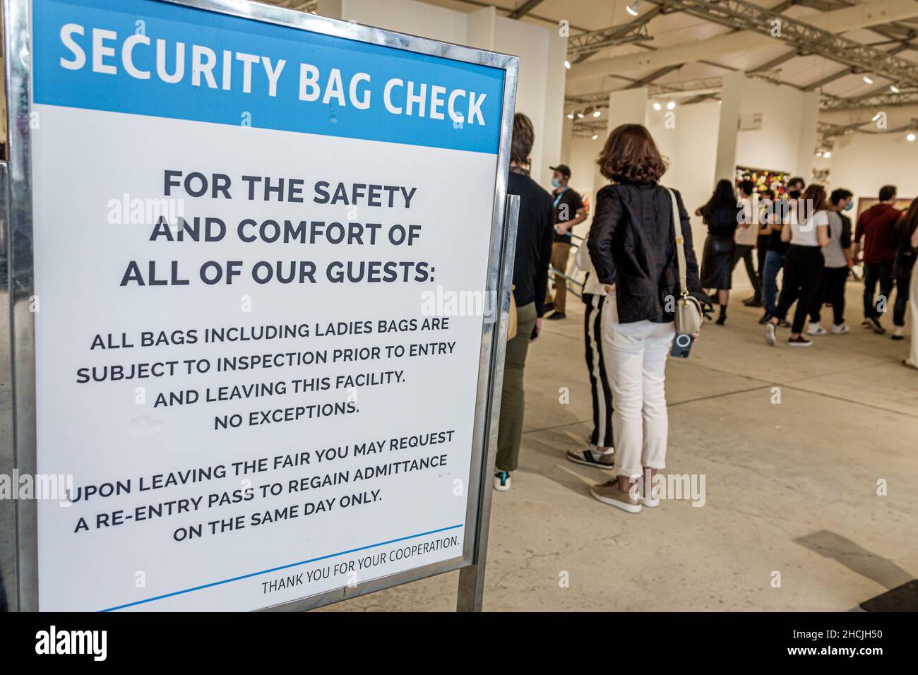 Entrance Entry Sign Notice Security Check High Resolution Stock ...