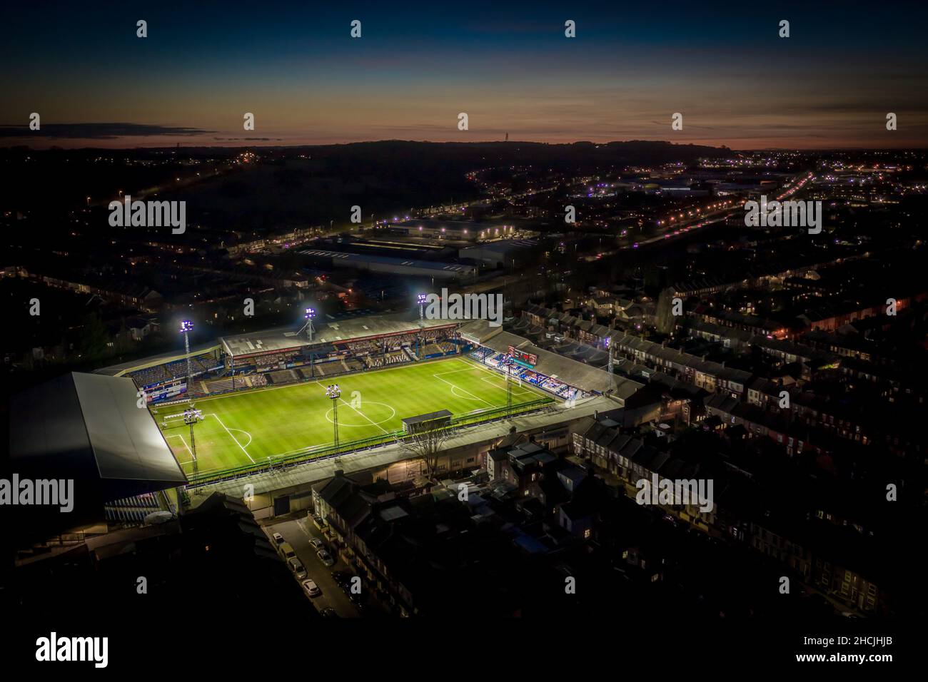 Luton Town Football Club Stadium Aerial View Stock Photo - Alamy