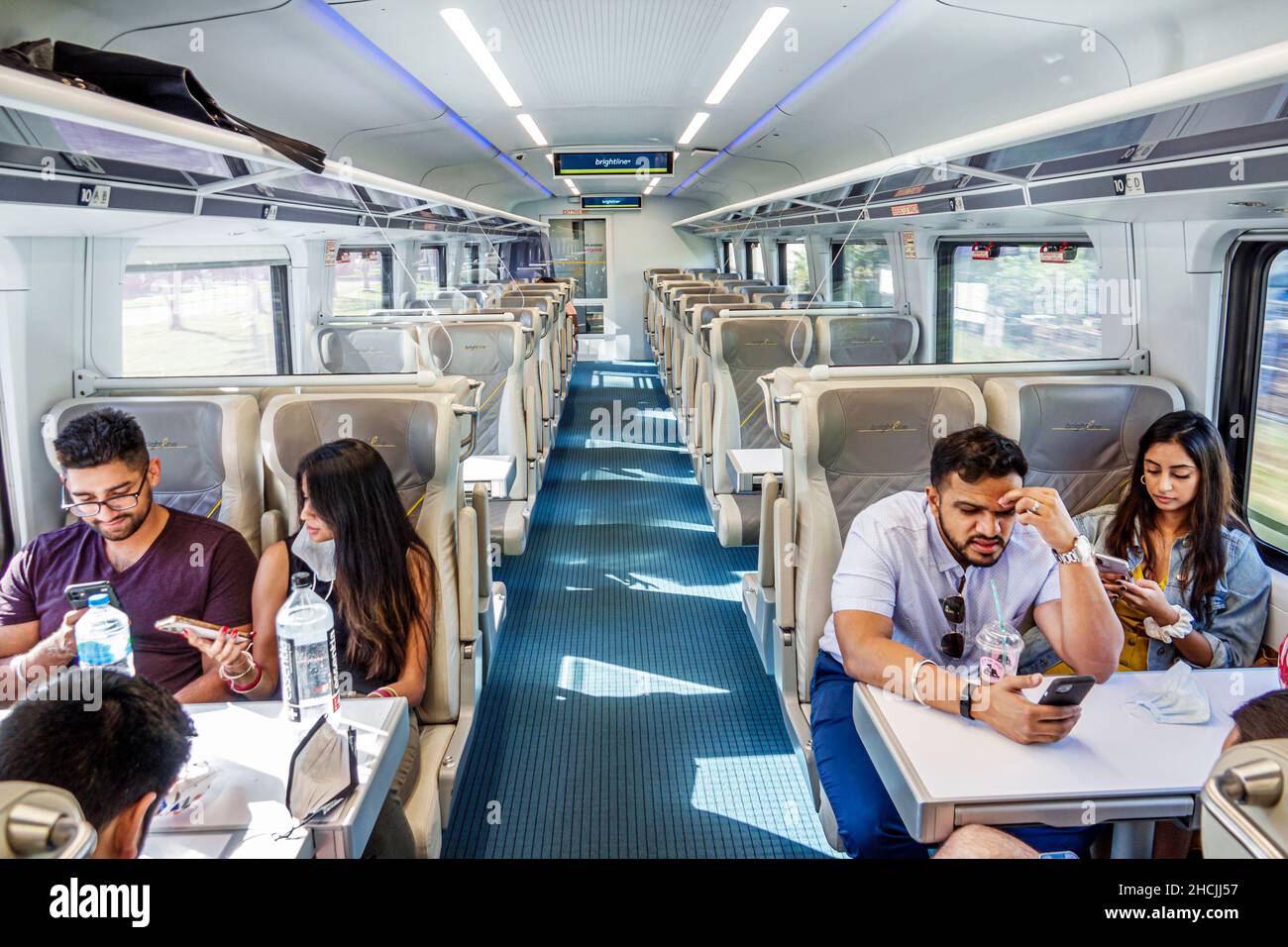 Smart class cabin seats inside interior hi-res stock photography and ...