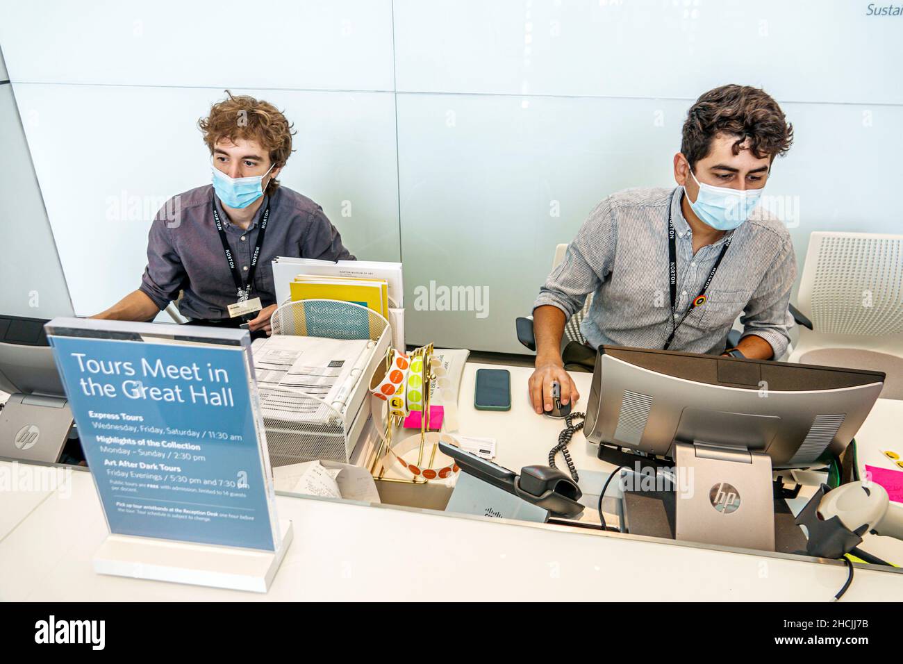 West Palm Beach Florida Norton Museum of Art inside interior collection ...