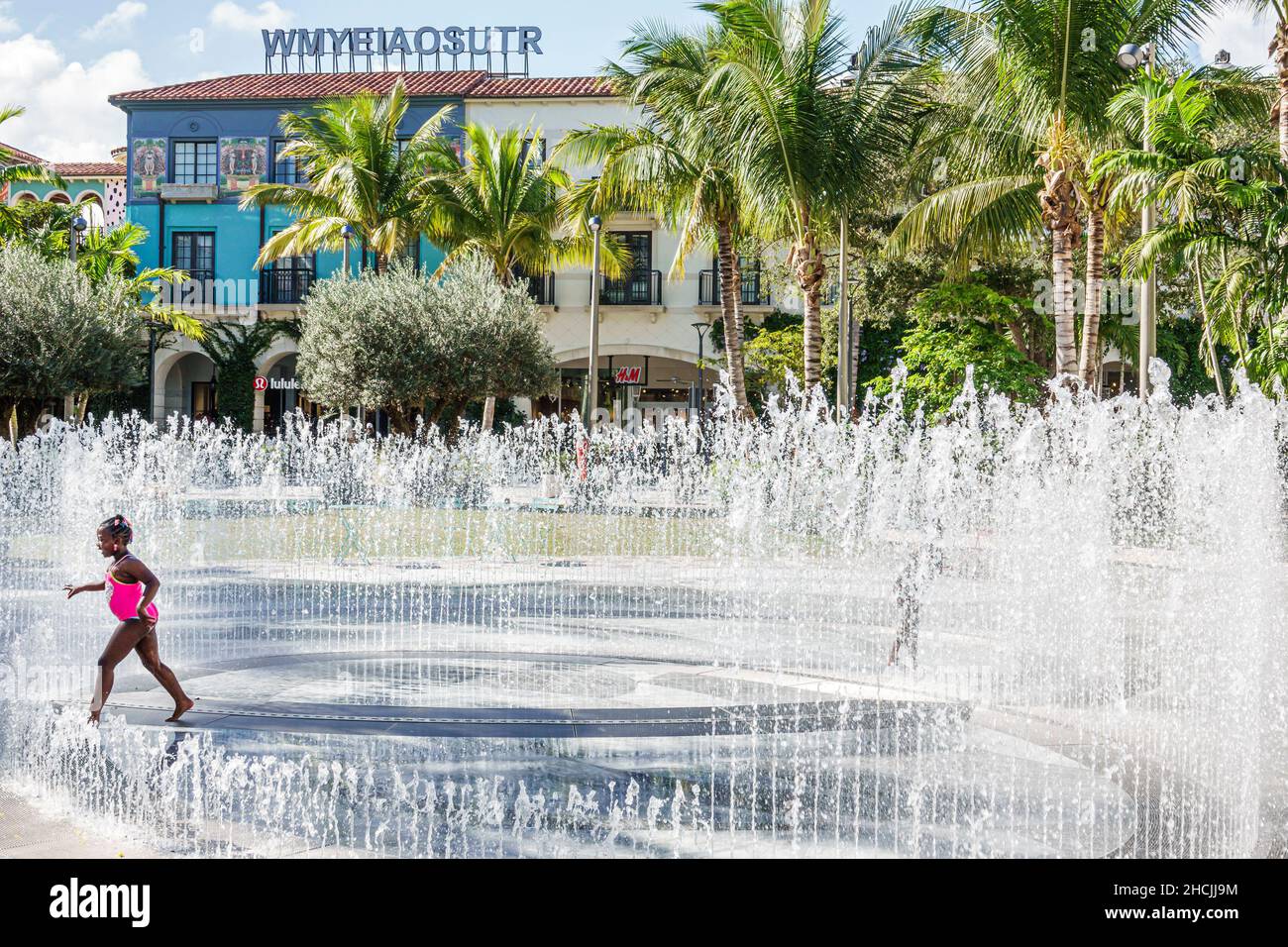 The square formerly cityplace shopping dining district hi-res stock ...