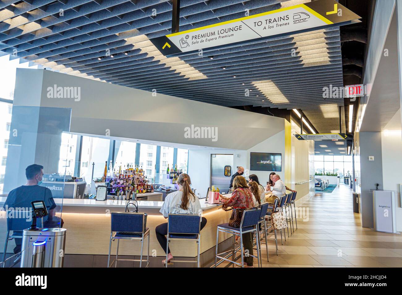 Interior Design Florida Bright Line Train Miami Florida Brightline