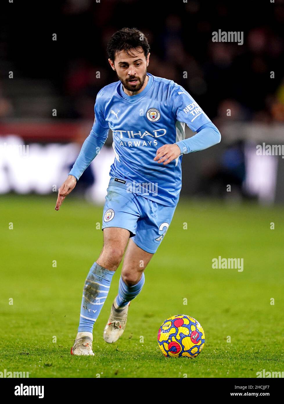 Manchester City's Bernardo Silva during the Premier League match at the ...