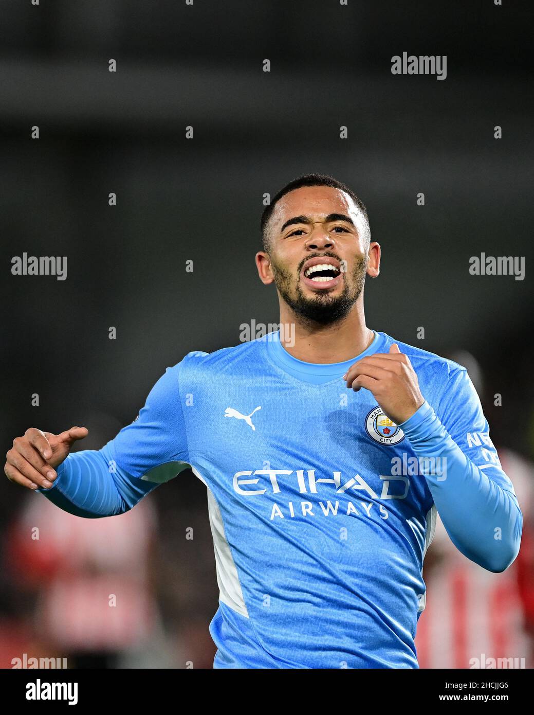 Gabriel Jesus #9 of Manchester City Stock Photo - Alamy
