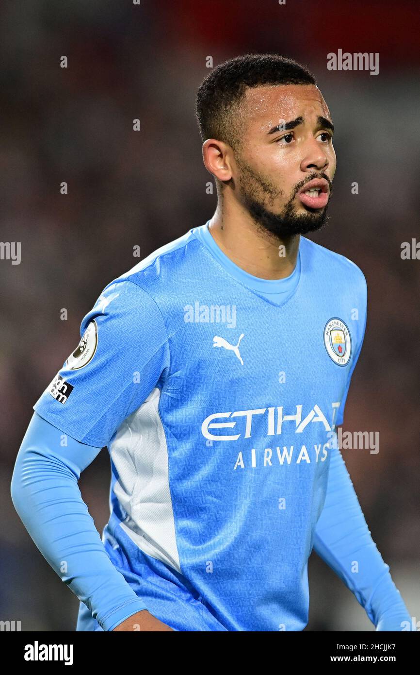 Gabriel Jesus #9 of Manchester City Stock Photo - Alamy