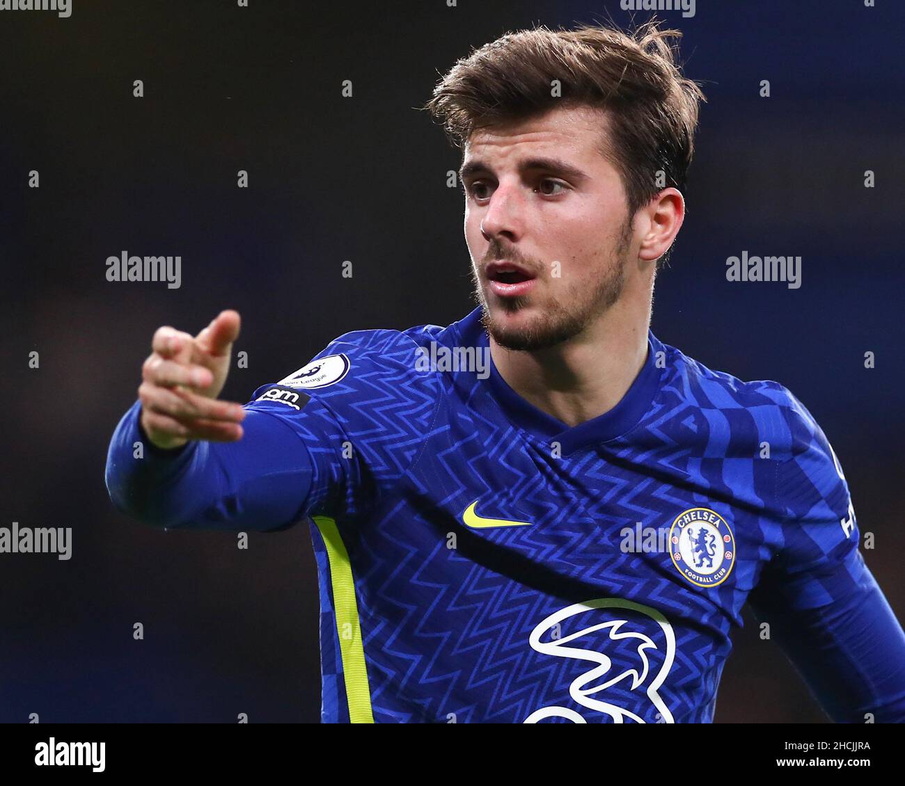 London, UK. 29th Dec, 2021. Mason Mount of Chelsea looks on during the ...