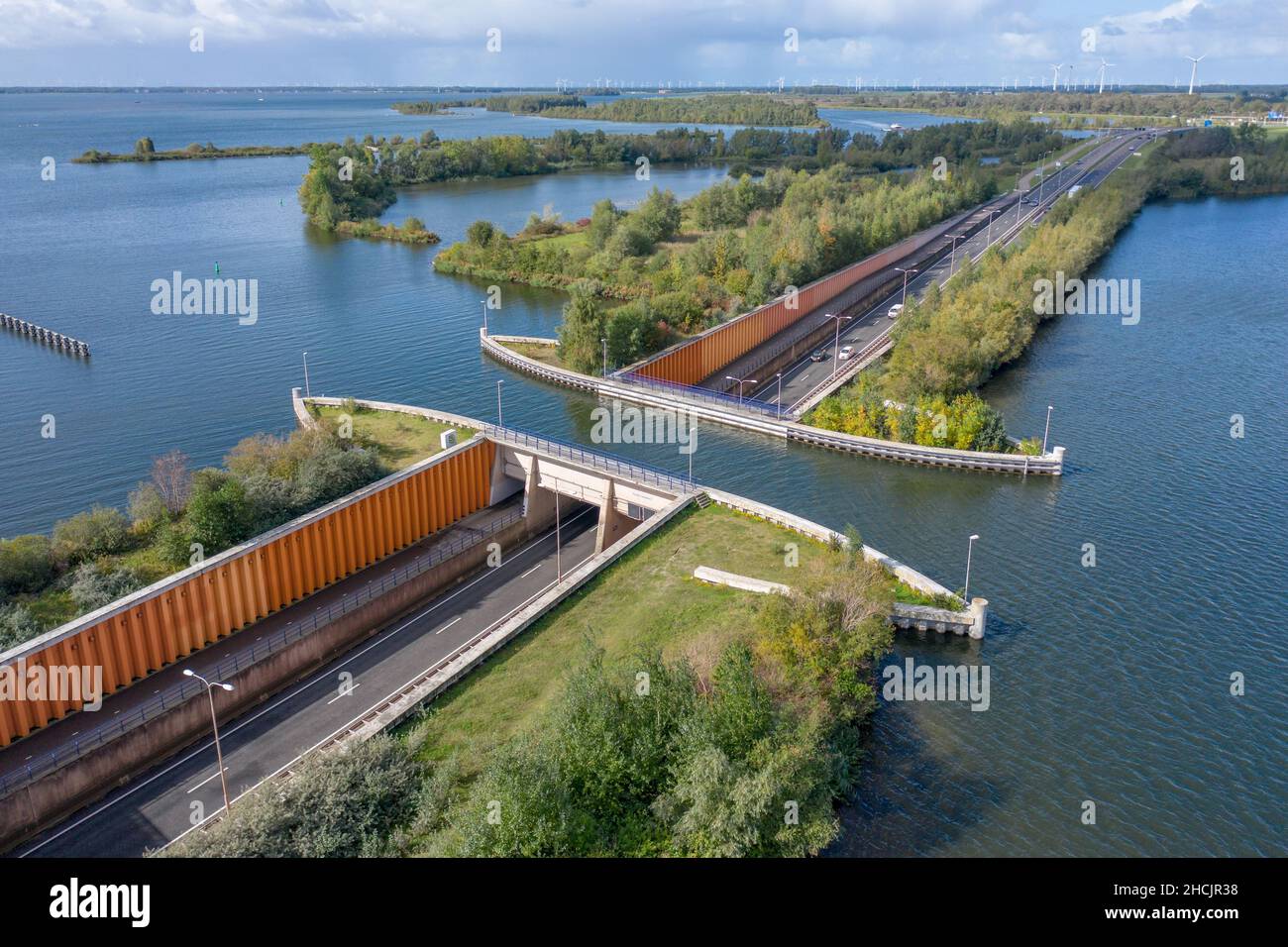 Veluwemeer aqueduct hi-res stock photography and images - Alamy