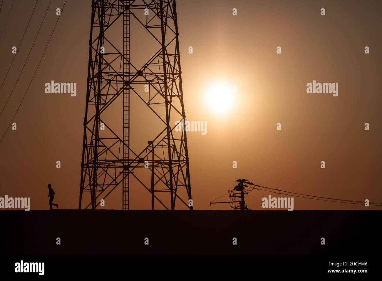Electricity pylon japan hi-res stock photography and images - Alamy