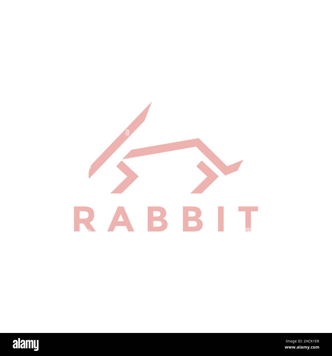 Rabbit tech logo hi-res stock photography and images - Alamy