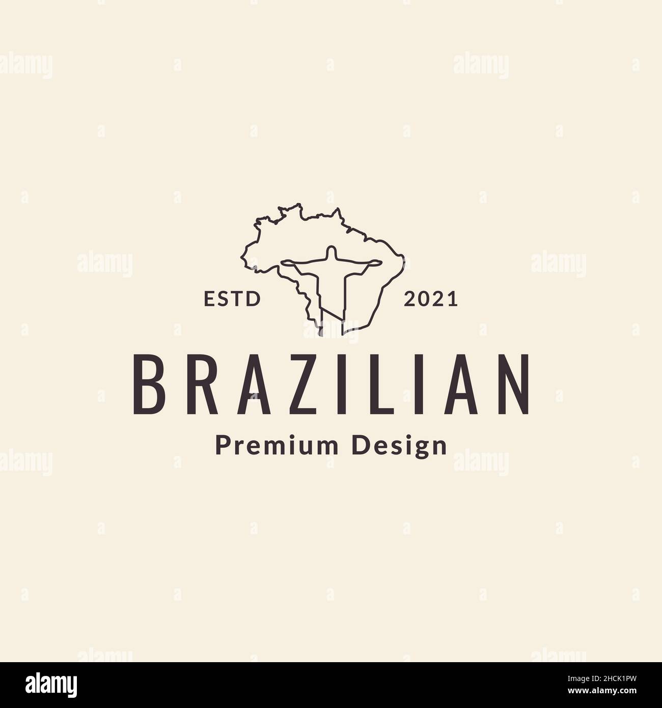 Handmade map america Stock Vector Images - Alamy