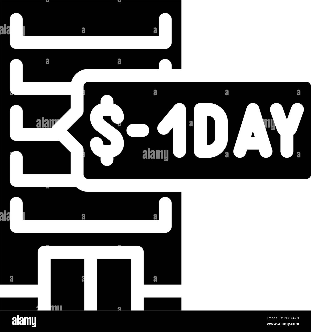 Daily rental Stock Vector Images - Alamy