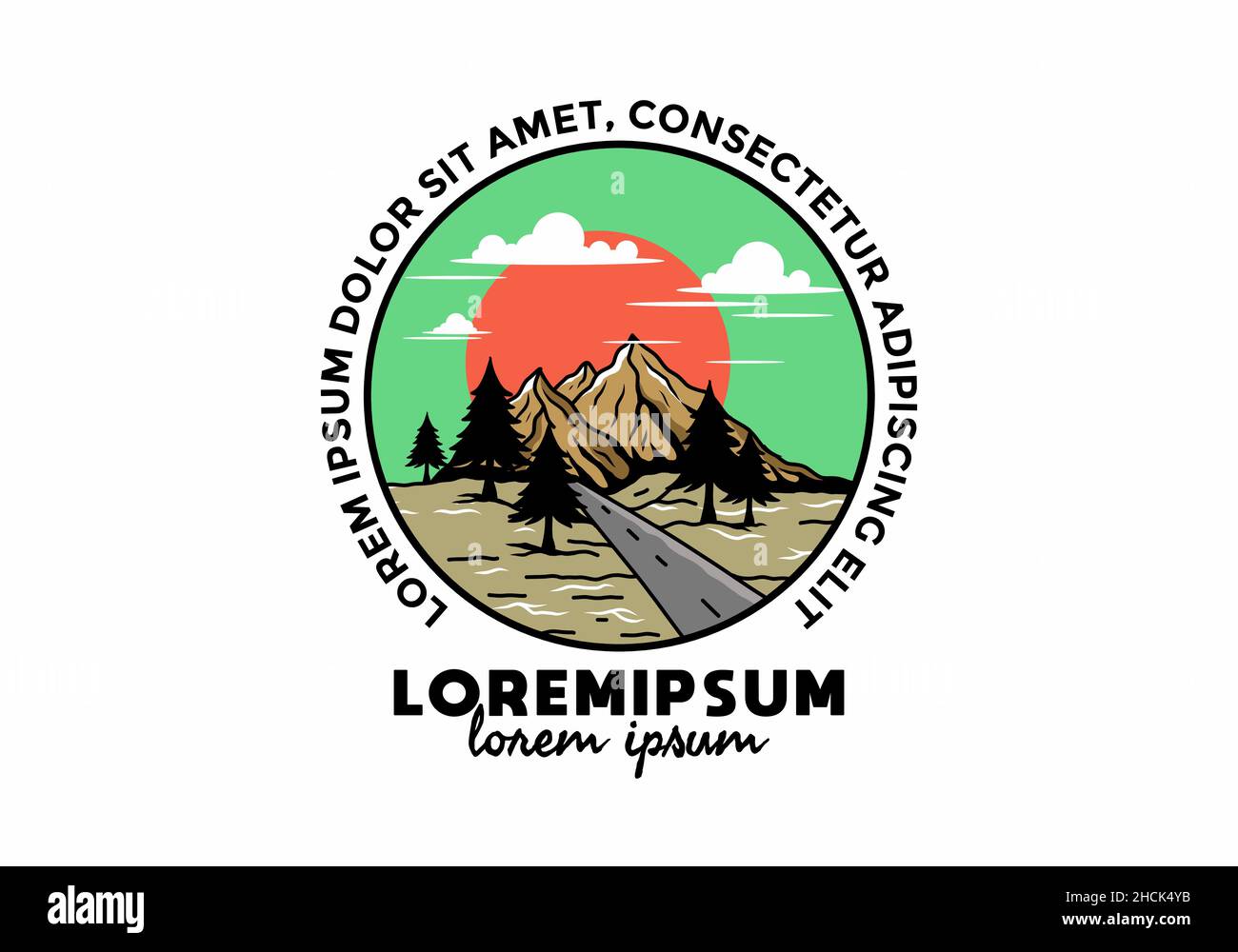 Middle east street view Stock Vector Images - Alamy