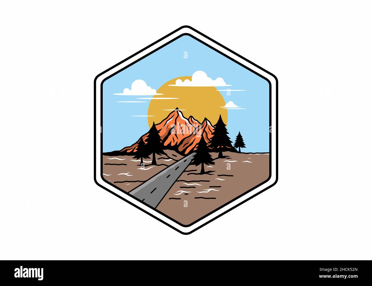 Middle east road sign Cut Out Stock Images & Pictures - Alamy