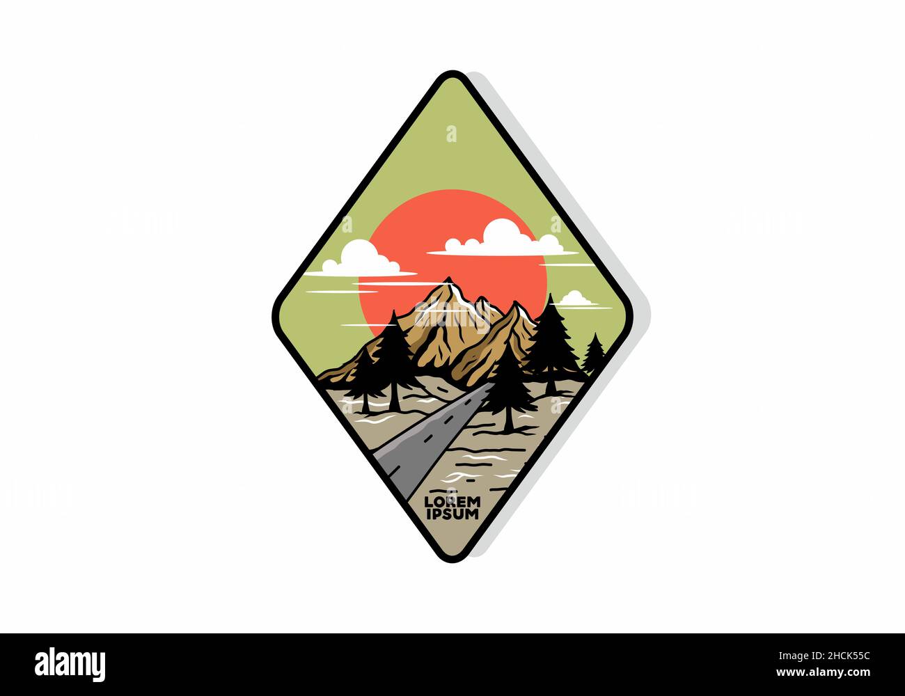 Middle east road sign Cut Out Stock Images & Pictures - Alamy