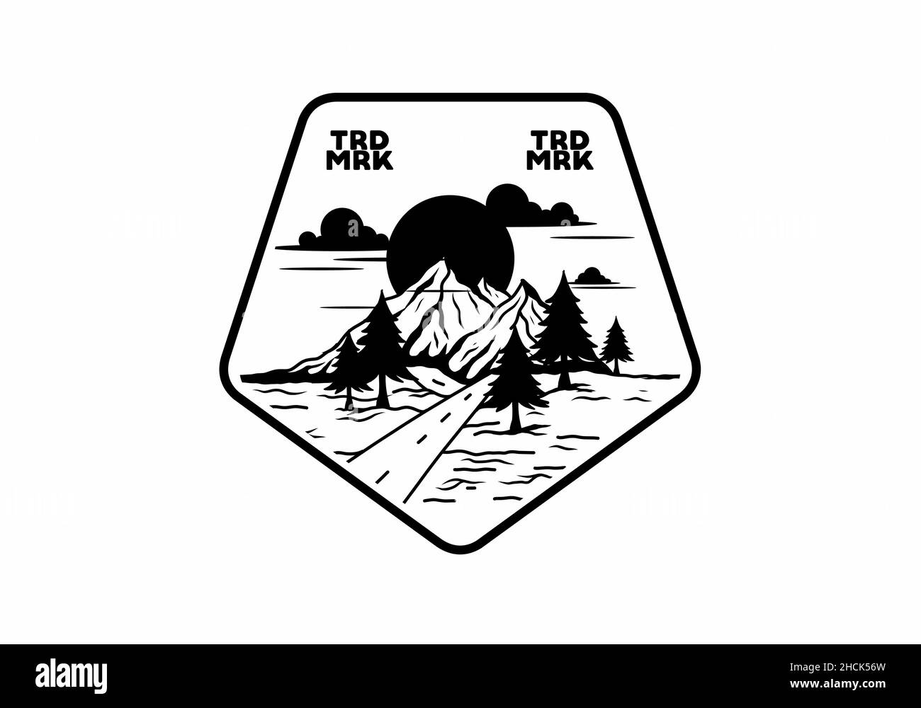 Middle east road sign Black and White Stock Photos & Images - Alamy