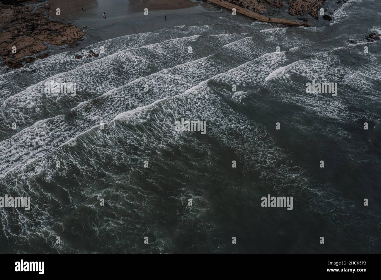 Rip current aerial hi-res stock photography and images - Alamy