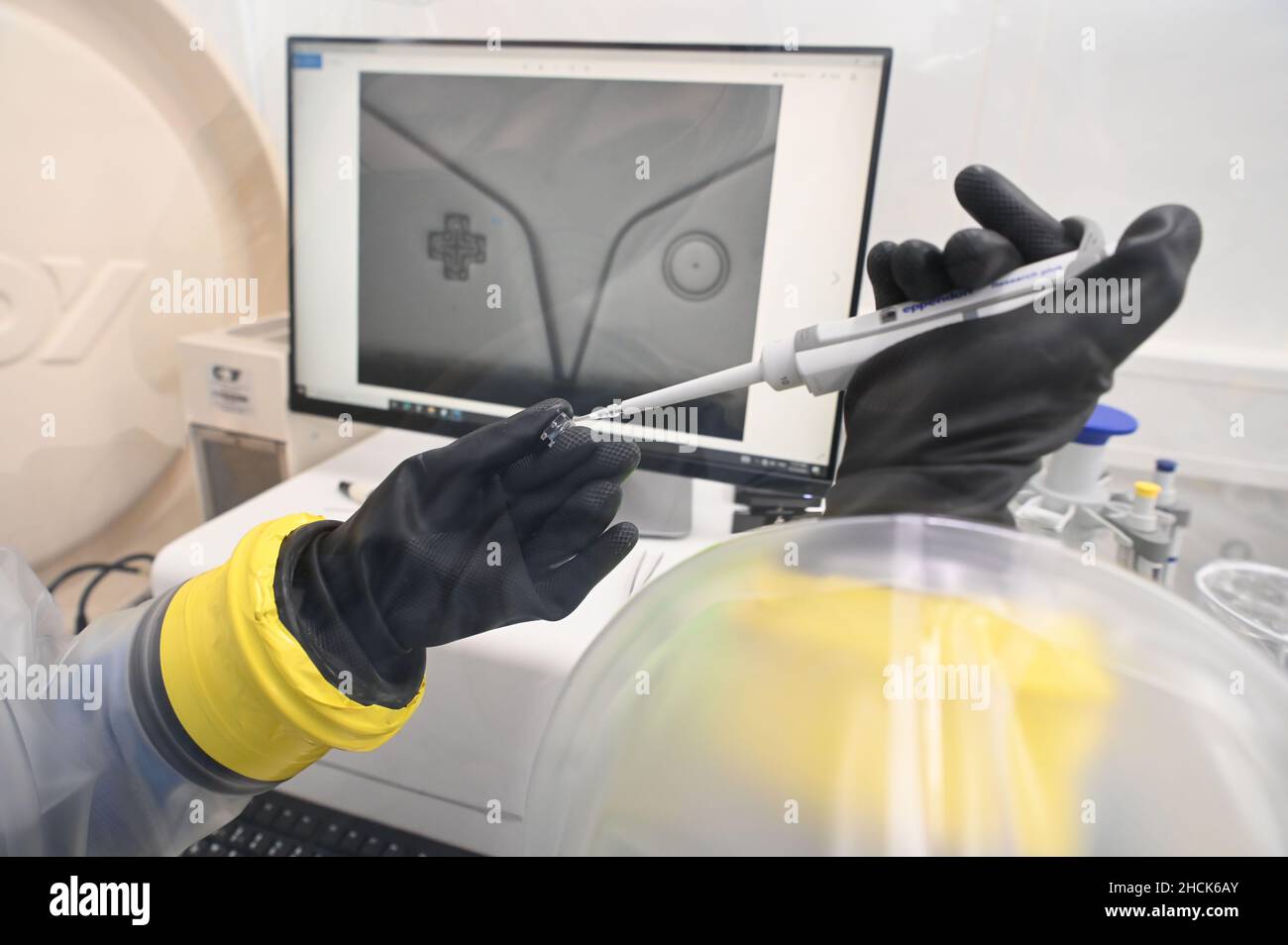 Karlsruhe, Germany. 10th Dec, 2021. At the Karlsruhe Institute of ...