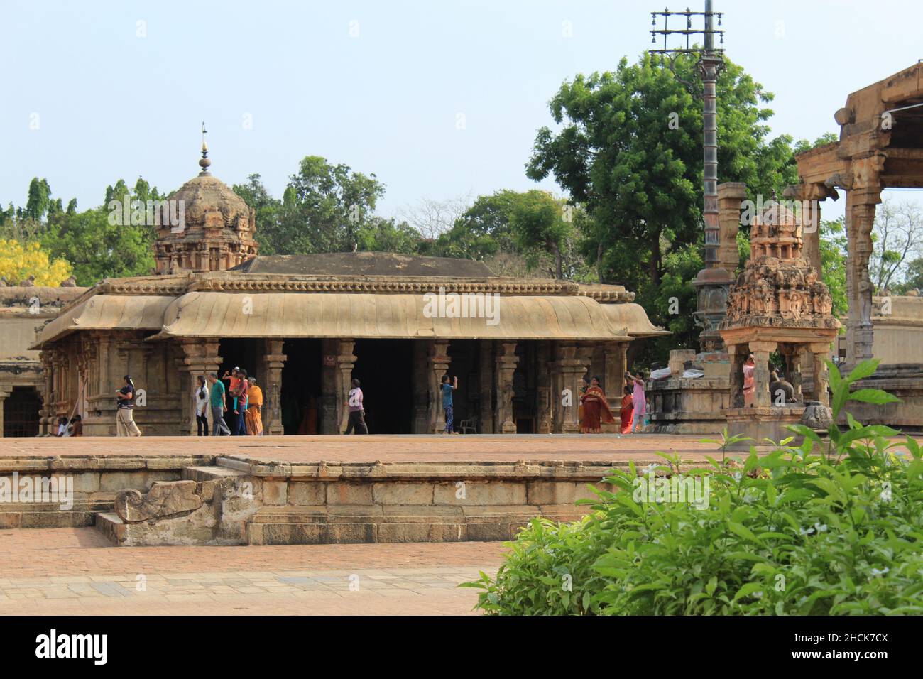 Brihadeshwara temple, side view, Tamil Nadu, India Stock Photo - Alamy