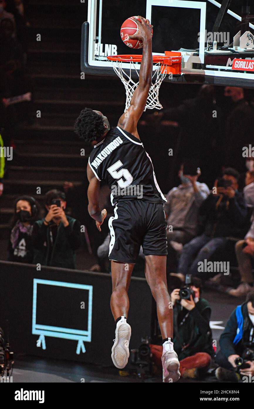 All Star Game match at Accor Arena Bercy on December 29, 2021 in Paris ...