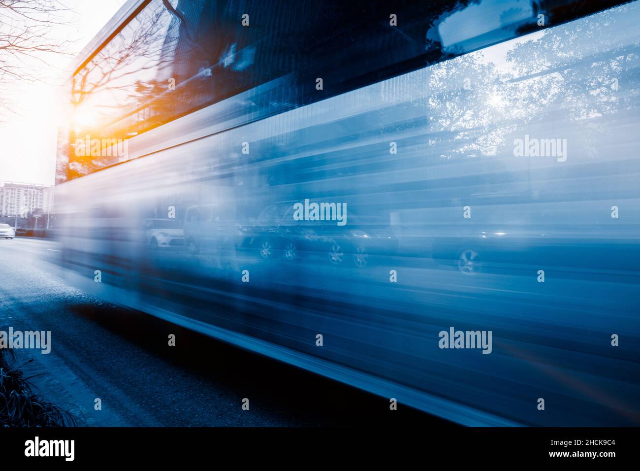 Business logistics abstract bus hi-res stock photography and images - Alamy